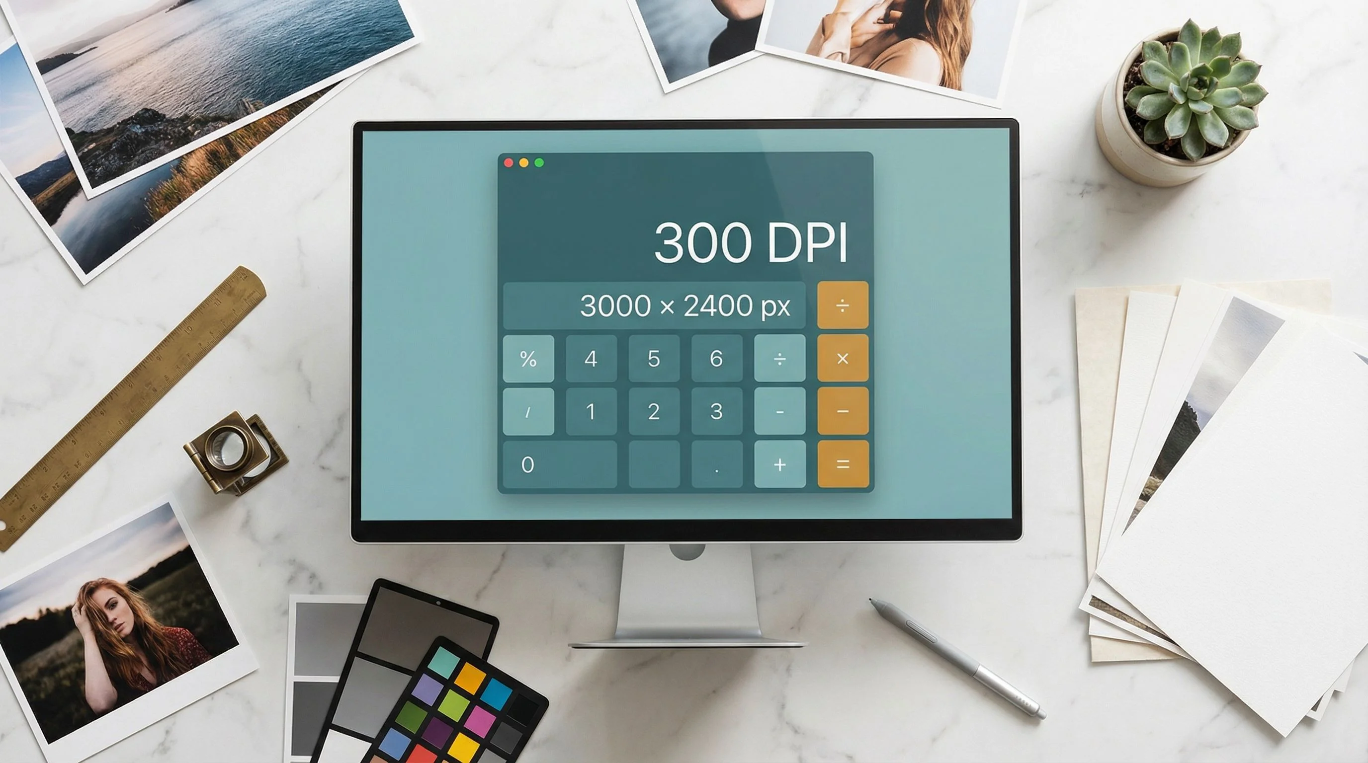 DPI Calculator - Calculate Pixel Dimensions for Print